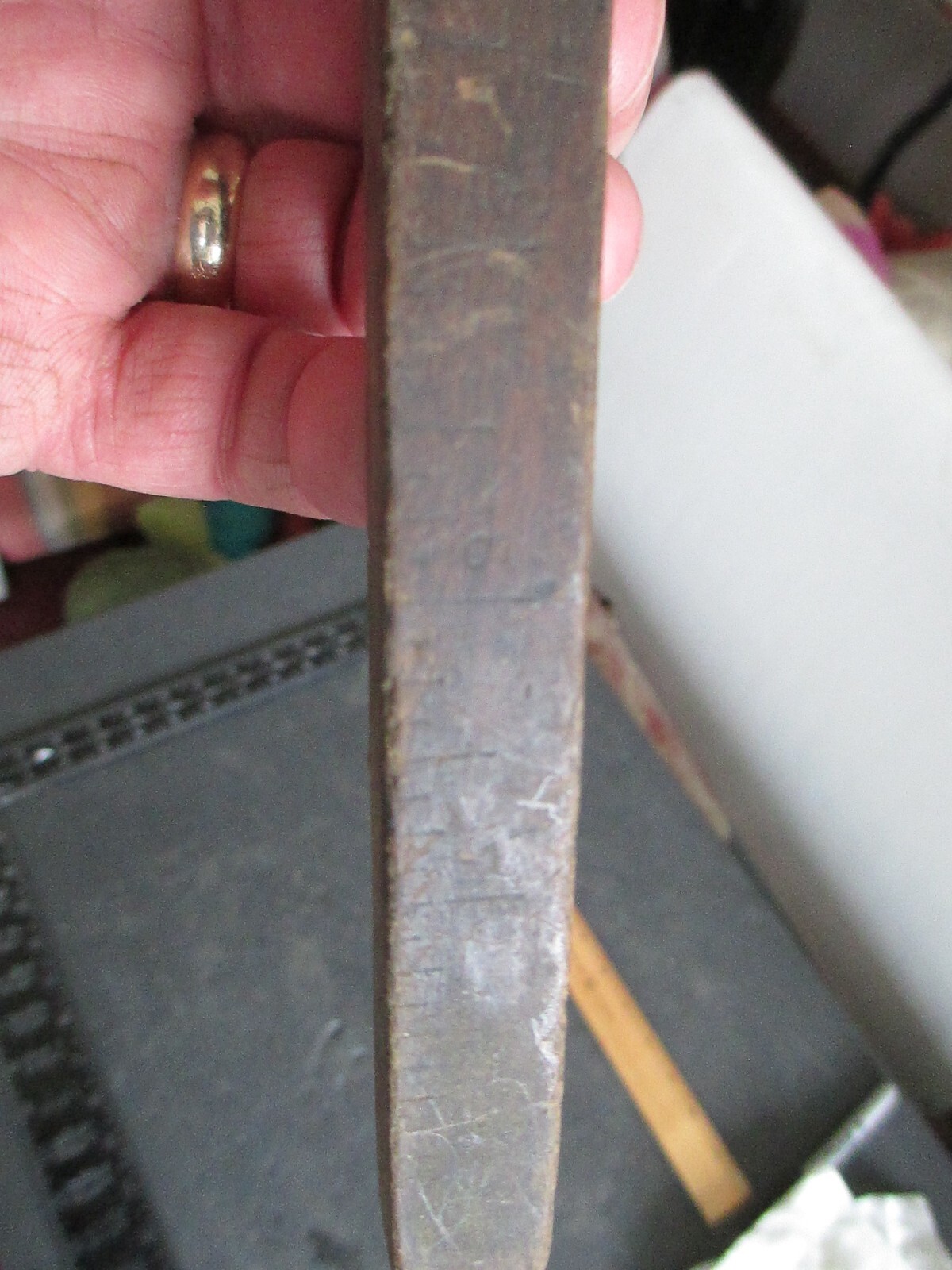 Vintage edge scribe Wooden Marking Length Gauge Scribe C33 | eBay