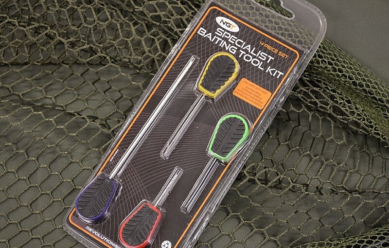 NGT Baiting Tool Set Baiting Needles Carp Fishing Boilie Bait Drill 4 ...