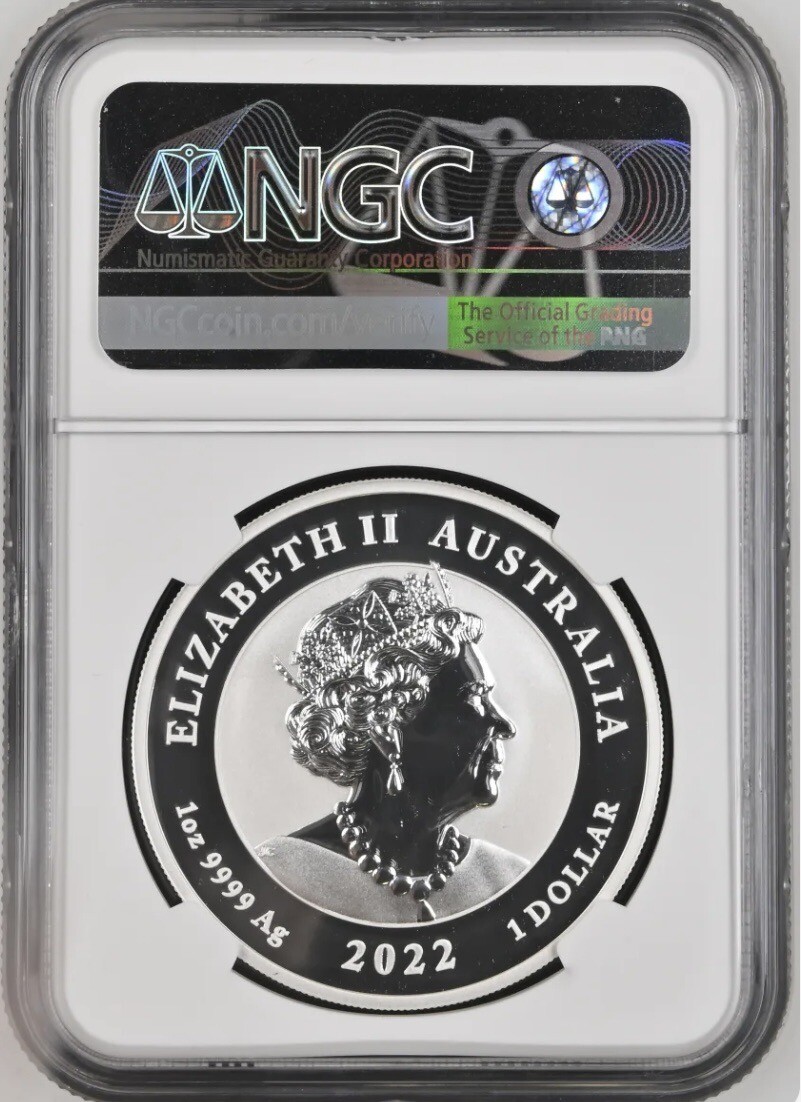 2022 Vivid Phoenix Myths and Legends Australia 1 oz .999 Silver Coin ...