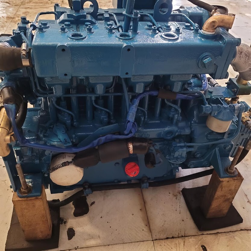 Lister Petter LPW4 diesel engine from lifeboat Used tested okay - ship ...