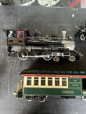 BACHMANN G SCALE BIG HAULERS PENNSYLVANIA LIMITED 7 UNIT TRAIN PRE ...