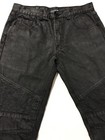Parish Nation Jeans Mens Black/Stacked Pleats-Sz.34-cotton-Strt Leg | eBay