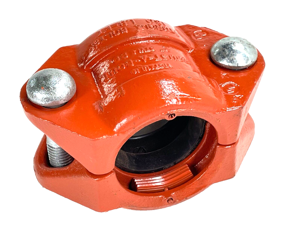 Victaulic 3-1/2" Style 99 Roust-a-Bout Plain End Pipe Coupling Fitting ...