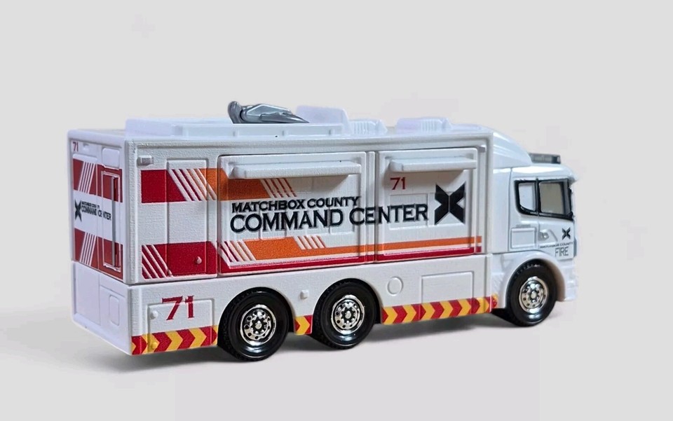SCANIA TACTICAL COMMAND CENTER Diorama Collectible DieCast Model 1:64 ...