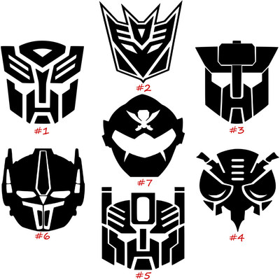 Robots Vinyl Decal Sticker Car Window Design Laptop Wall Design ...