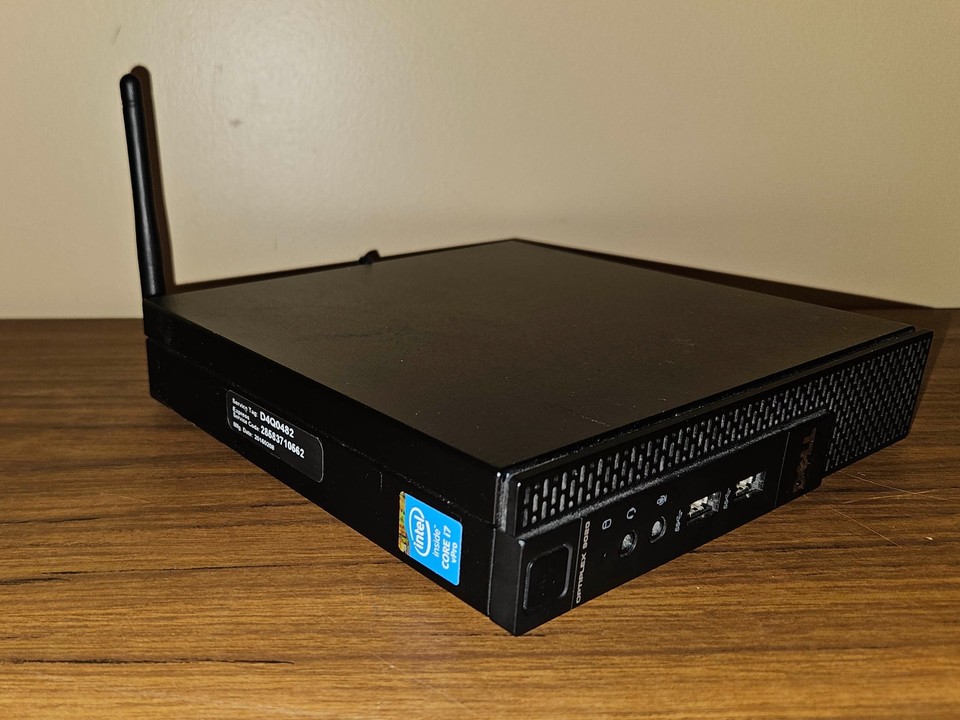 i7 Dell OptiPlex 9020 Micro PC Intel 8GB RAM 500GB HDD Wi-Fi Win 10 PRO ...