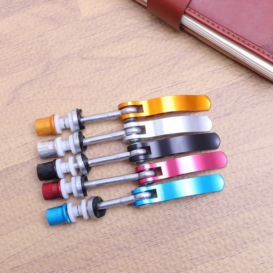 5 Pcs Mountain Bike Accessories Wheel Hub Bolt Skewers Springs Through | eBay Australia