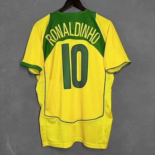 Ronaldo R9 Retro Brazil Shirt - All Adult Sizes | eBay UK
