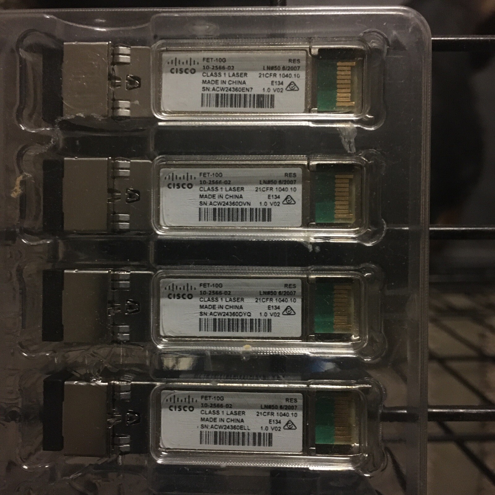 Cisco FET+ 10G Fabric Extender Transceiver 10-2502 SFP-10G | O977 | eBay