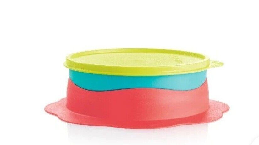 NEW TUPPERWARE Tupper Kids Feeding Bowl 16oz Tcare anti skid free ship ...