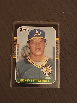 Mickey Tettleton 1987 DONRUSS Baseball Card | eBay