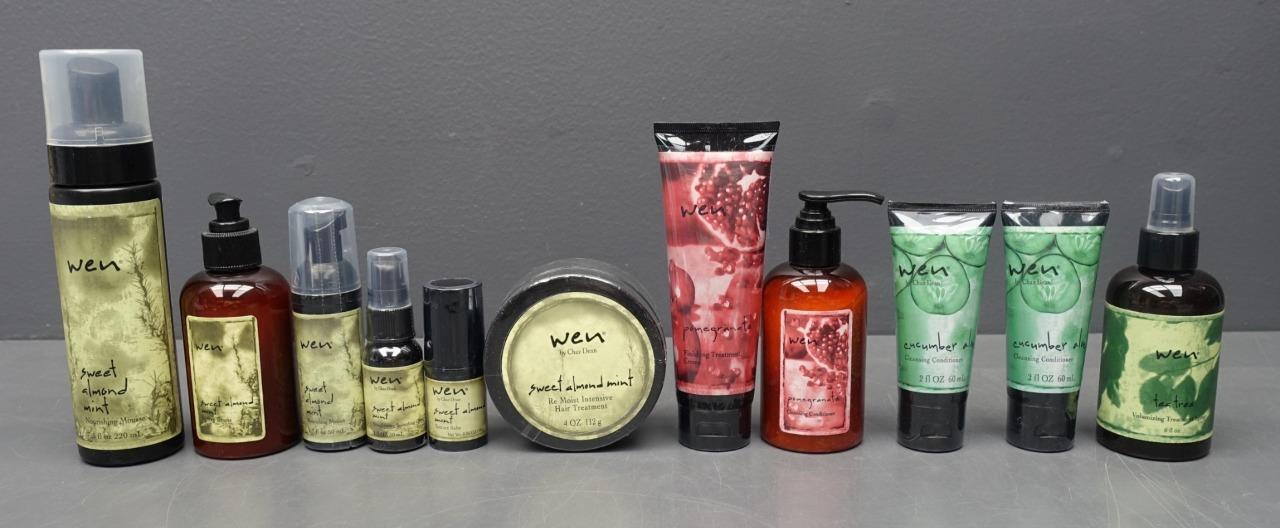 Lot of 11 WEN Chaz Dean Cleansing Moisturizing Styling Hair Care ...