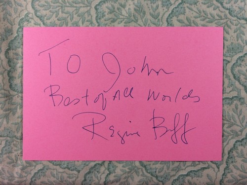 Regina Baff - Alcatraz - Great Gatsby - The Money - Autograph 1977 | eBay