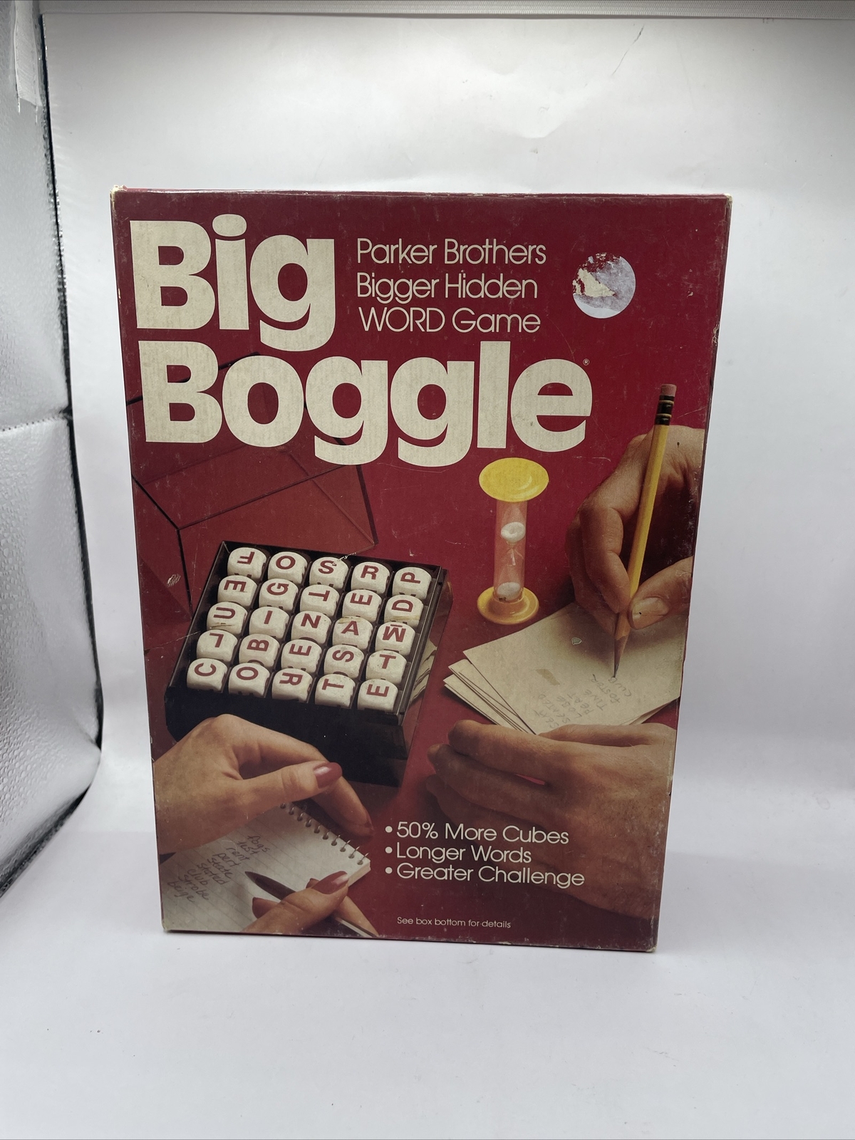 Vintage 1979 Parker Brothers BIG BOGGLE Game, in original box | eBay