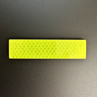 GREEN Safety Reflective Patch High Vis Police Firefighter EMT - Hook ...