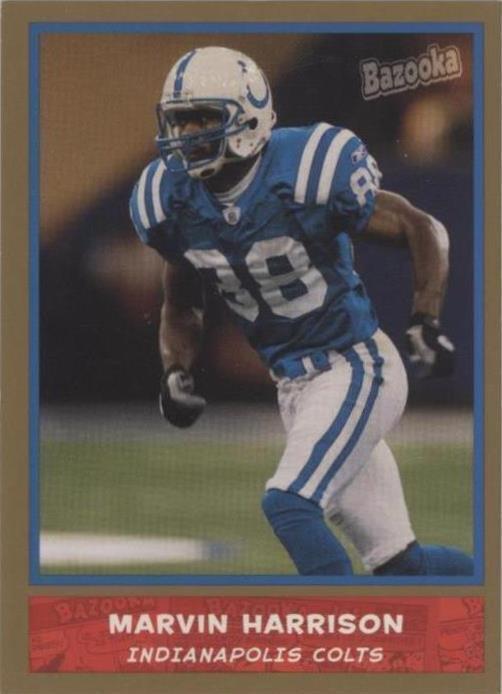 2004 Bazooka - Marvin Harrison #165 Gold for sale online | eBay