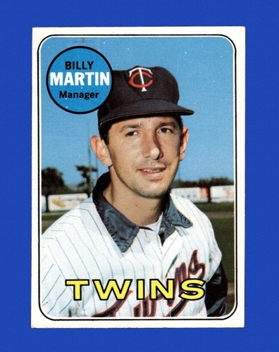 1969 Topps Set-Break #547 Billy Martin EX-EXMINT *GMCARDS* | eBay