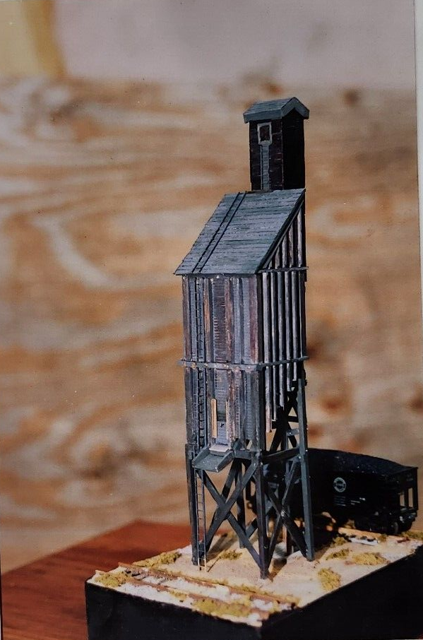 JV Models 2029 HO Scale Coaling Tower Kit | eBay
