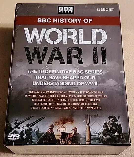 BBC History of World War II (DVD, 2005, 12-Disc Box Set) w/40 Page ...