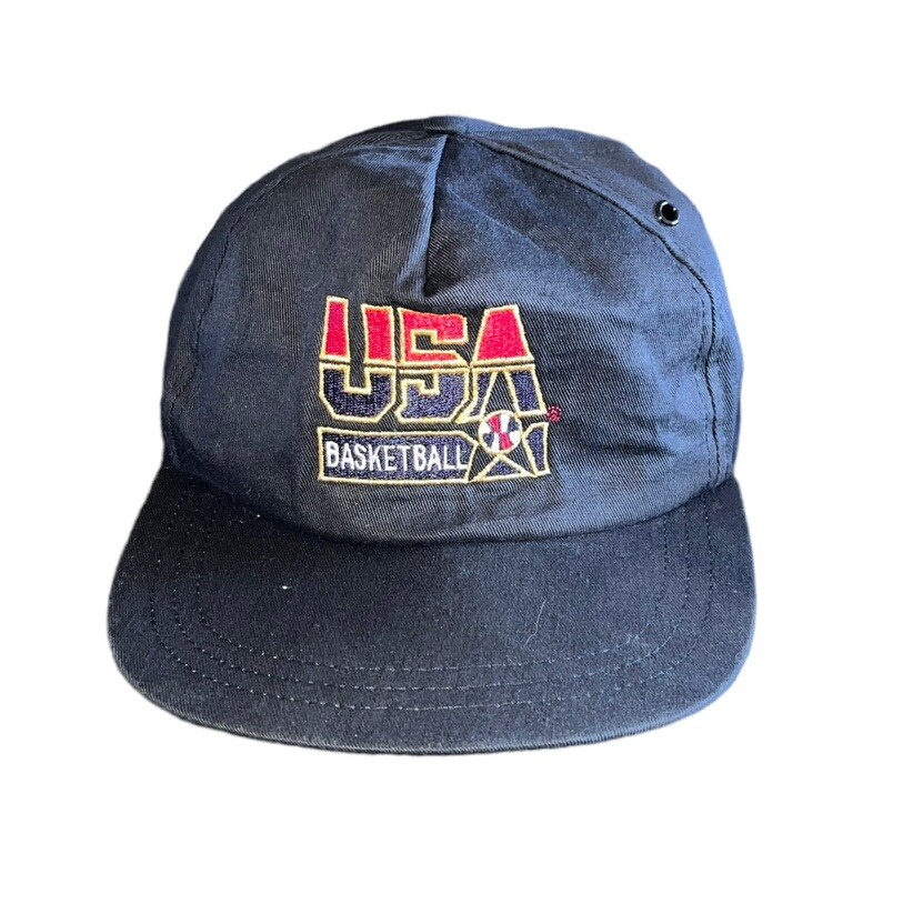Vintage NBA 90's Dream Team Basketball SnapBack Cap M… - Gem
