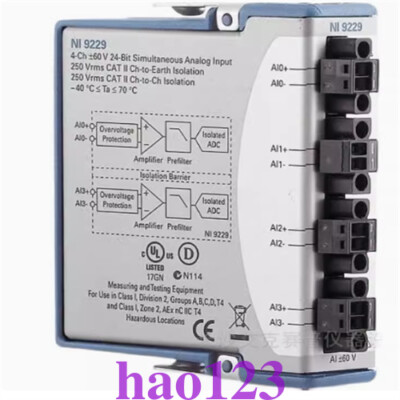 NI 9229 779785-01 Analog input module New in box By Fast Shipping DHL ...
