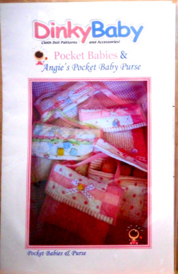Dinky Baby Pattern Pocket Babies & Angies Pocket Baby Purse w/ CD ...