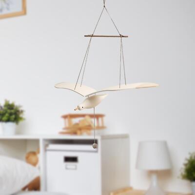 Flying Seagull Hanging Soaring Seagulls Art Collection Hanging ...