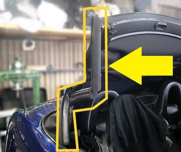 Genuine HONDA S2000 S2K AP1 AP2 Soft Top Weatherstrip Side Moldings Set ...