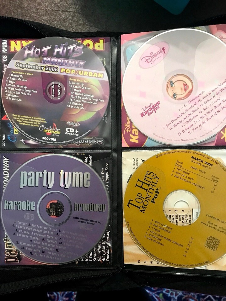karaoke cds with lyrics | eBay