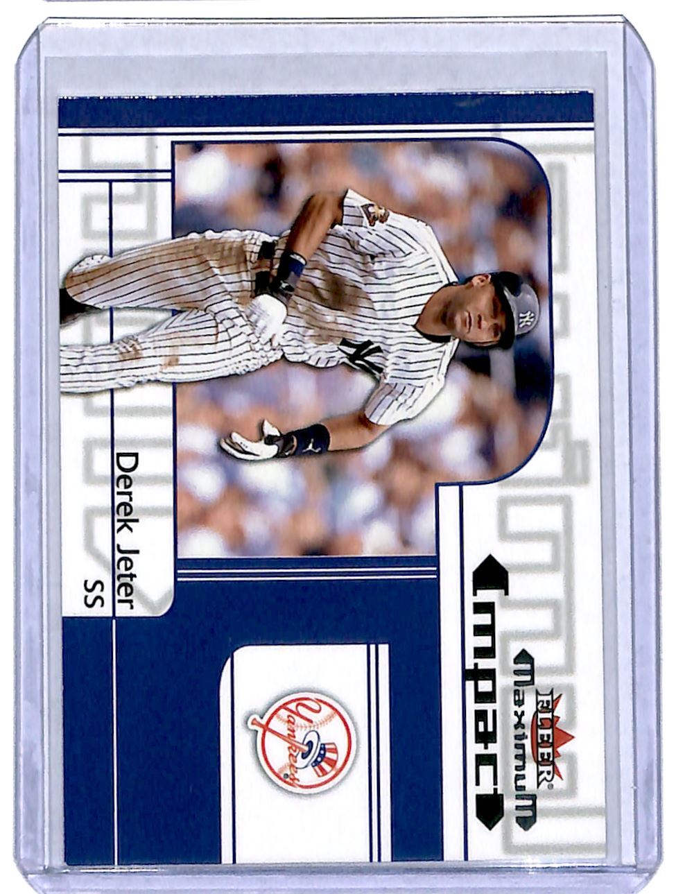2002 Fleer Maximum Derek Jeter . New York Yankees #256 | eBay