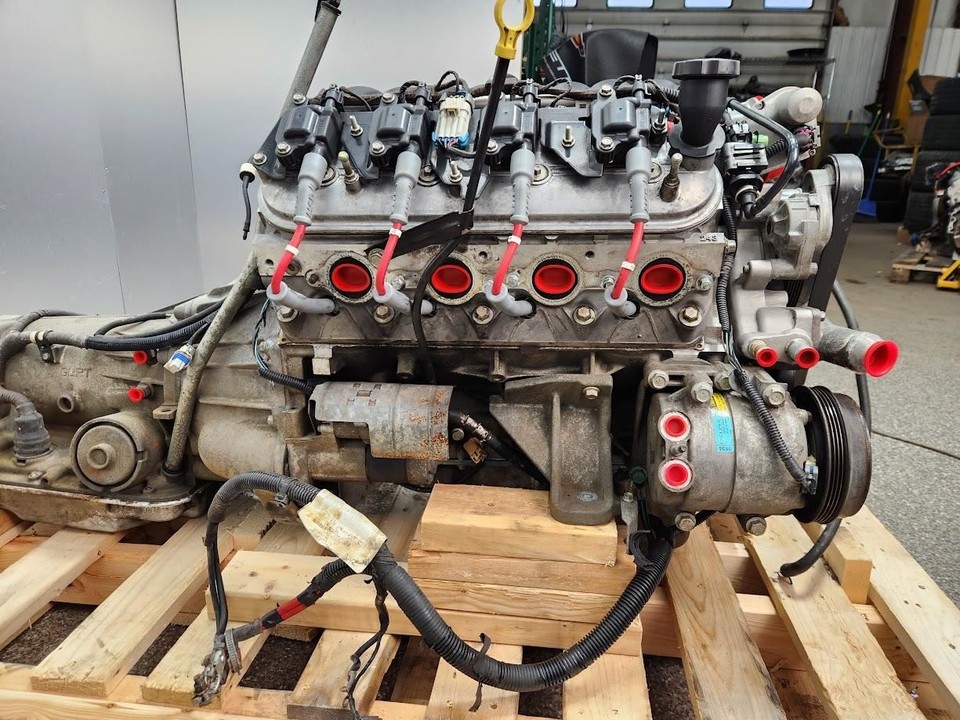 2005 Pontiac GTO 6.0L LS2 V8 Gasoline Complete Engine Assembly Liftout ...