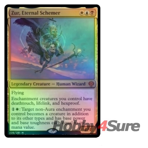 Foil Zur, Eternal Schemer M/NM Magic: The Gathering MTG Dominaria ...