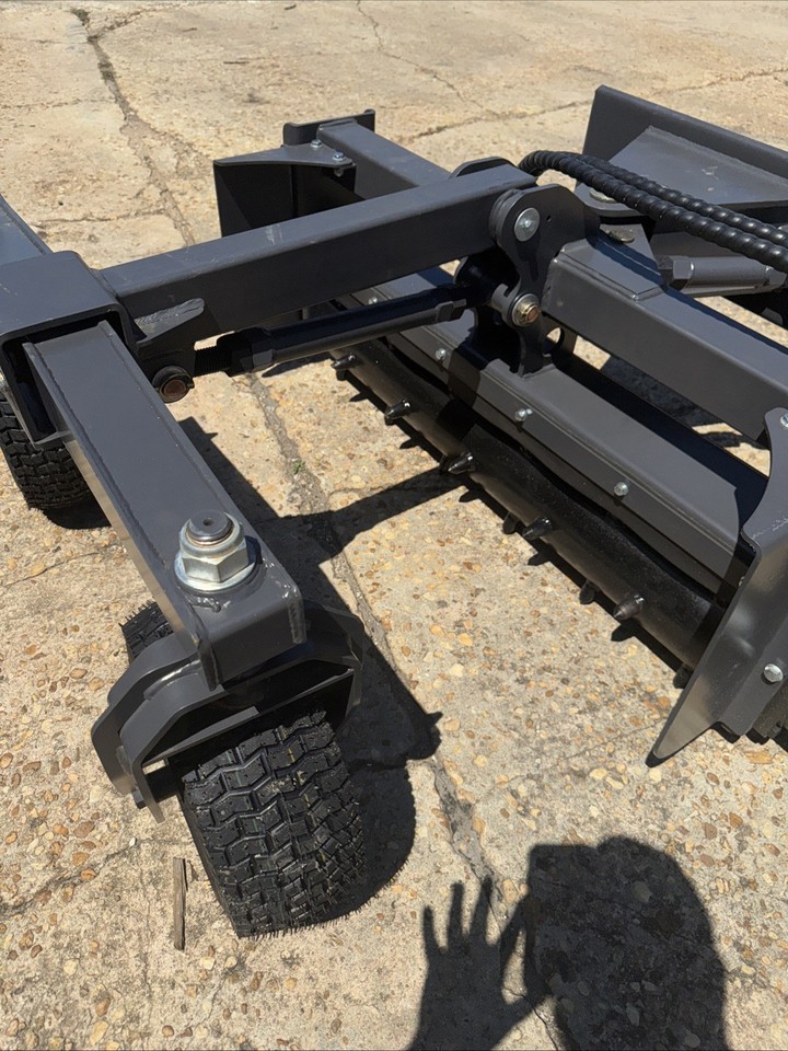 Mini Skid Steer Harley Rake Soil Conditioner Attachment for Toro Dingo ...