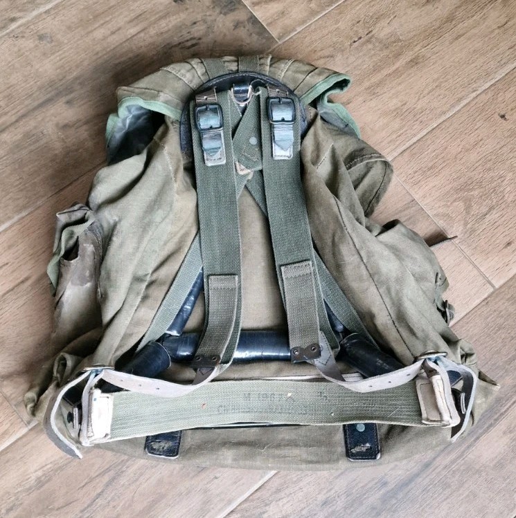 1967 BRITISH ARMY COMMANDO BERGEN /RUCK SACK / BACK PACK WITH A-FRAME ...