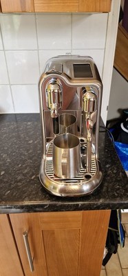 Sage Nespresso Creatista Pro Pod Coffee Machine Silver | eBay UK