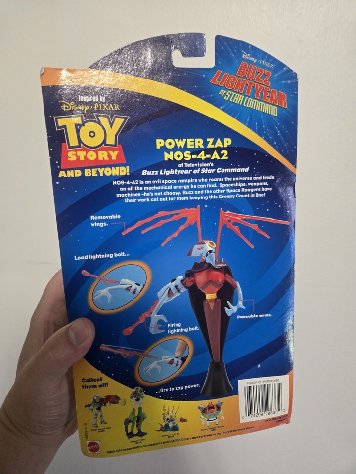 Disney Pixar - Buzz Lightyear of Star Command - Power Zap NOS-4-A2 | eBay