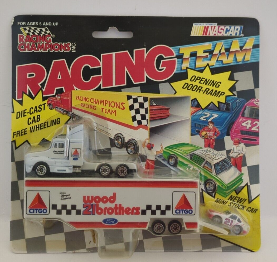 NASCAR Racing Champions Transporters Wood Brothers #21 Morgan Shepherd ...