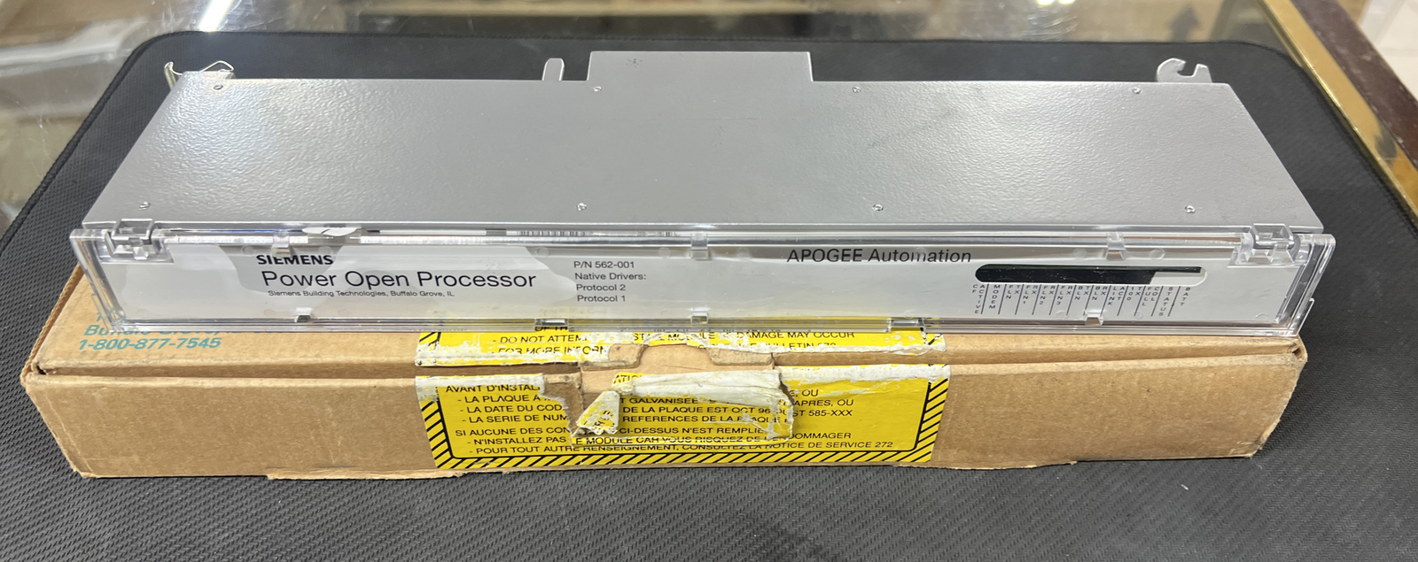 SIEMENS 562-001 MBC MODULAR BUILDING CONTROL POWER OPEN PROCESSOR | eBay