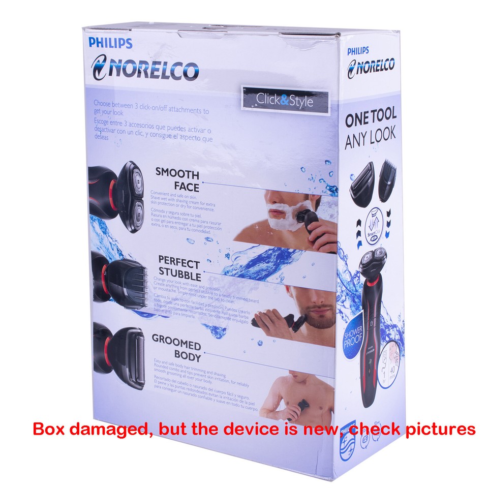 Electric Shaver for New Philips Norelco Click&Style groom & style S738 ...