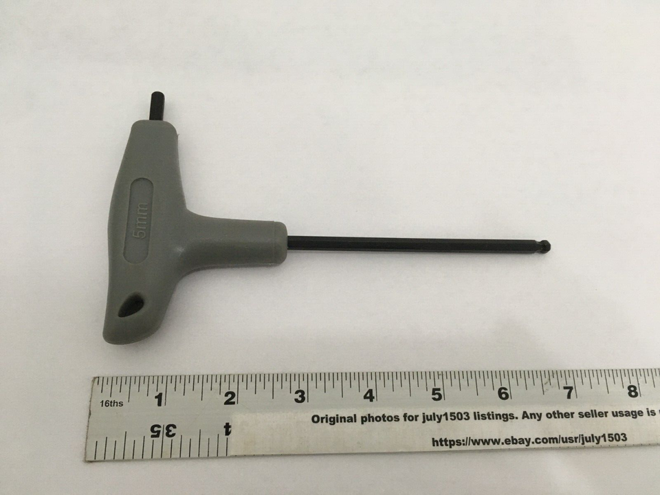 NEW Pittsburgh Offset T-Handle Long Reach Key - 5mm - Ball End ...