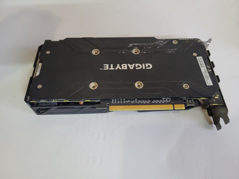 Backplate FOR Gigabyte Radeon RX 580 8GB Windforce GV-RX580GAMING Video ...