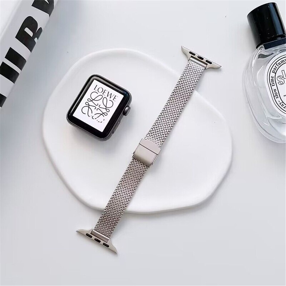 Starlight Metal Bracelet Strap for Apple Watch 11 10 9 8 7 6 SE 41/45 ...