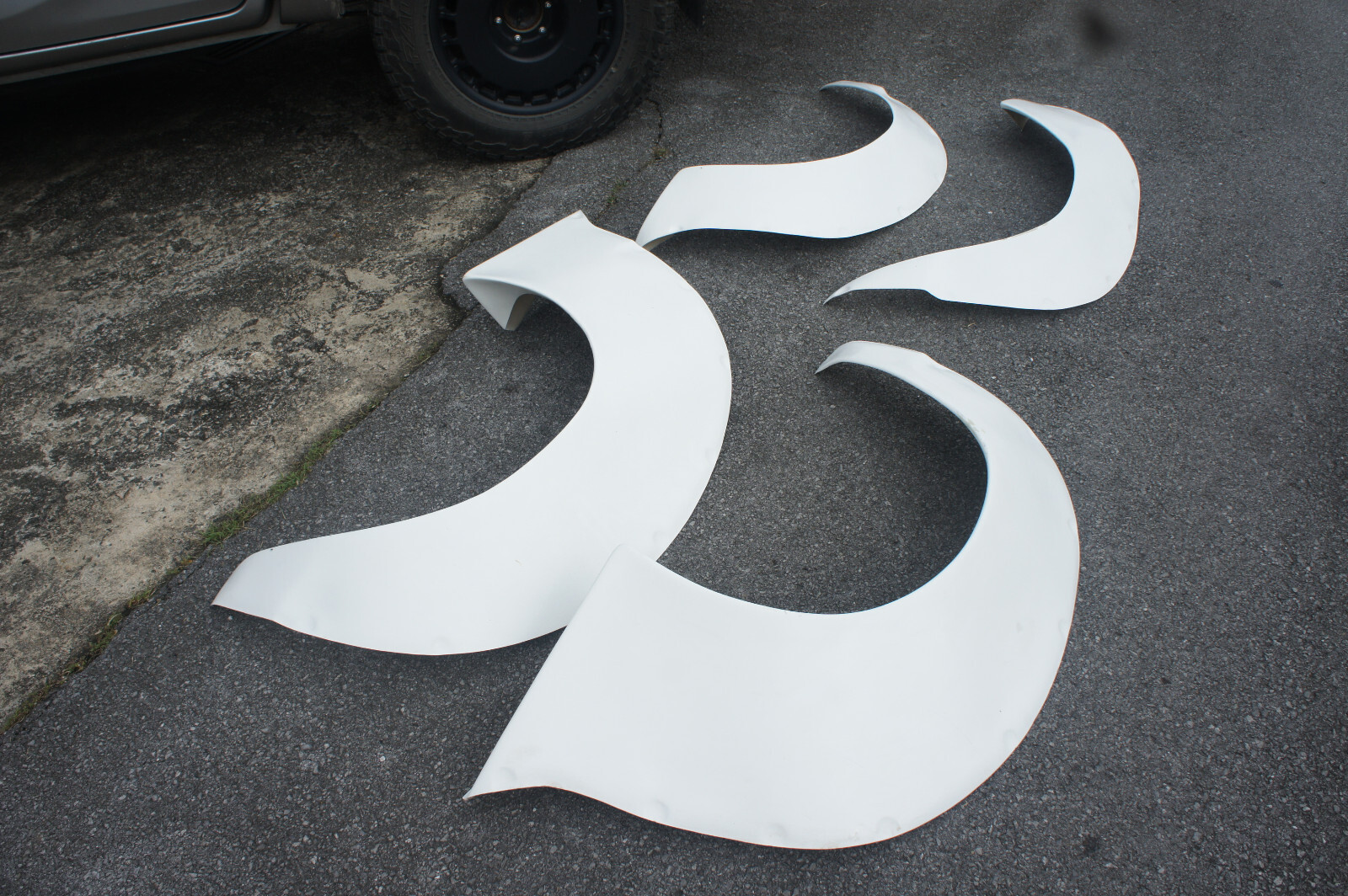 For JDM Mazda savanna RX3 rx-3 808 fender flares arch flare widebody ...