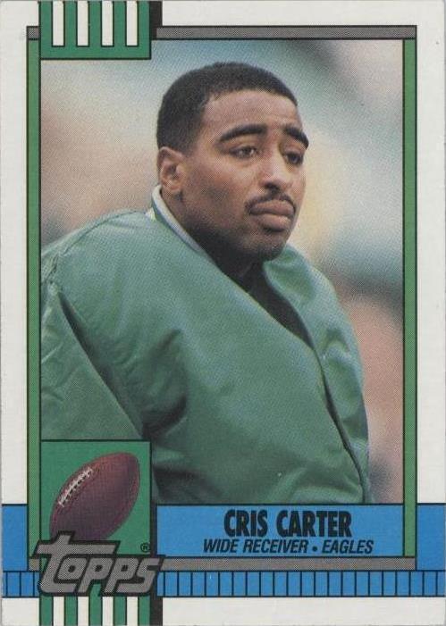 1990 Topps - Cris Carter #92 With Disclaimer for sale online | eBay