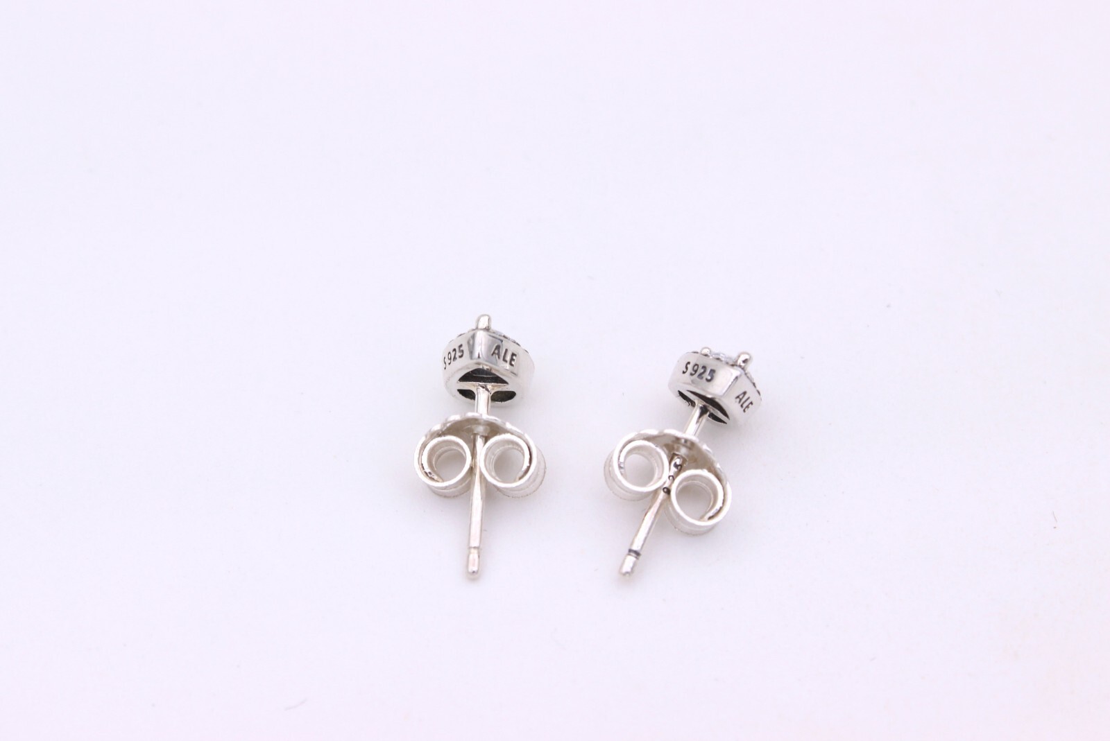 Authentic PANDORA Sparkling CZ Stud Earrings Teardrops Silver #296252CZ ...