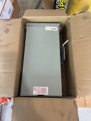 GE GENERAL DUTY DOUBLE THROW SAFETY SWITCH | eBay