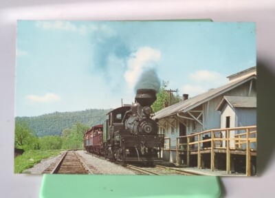 Cass West Virginia WV Shay Locomotive - Cheat Mountain VINTAGE Unposted ...