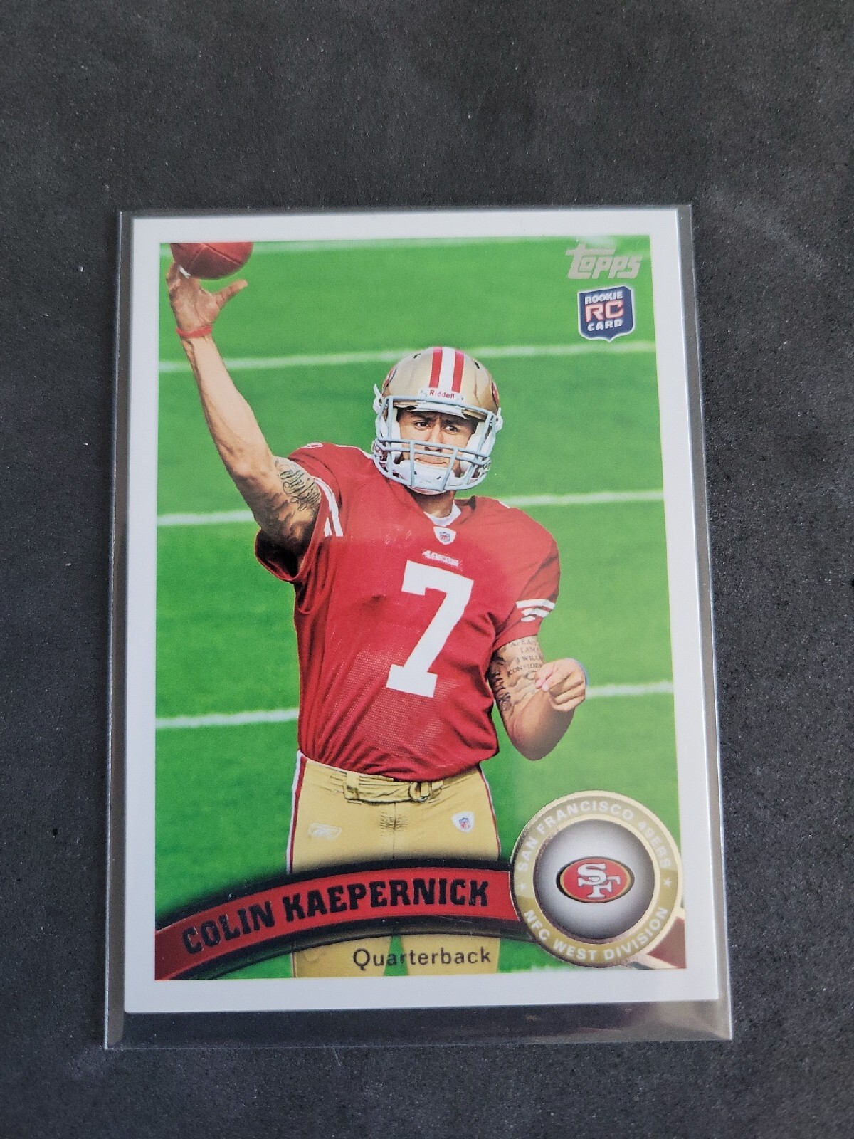 2011 Topps #413 Colin Kaepernick Rookie Card RC San Francisco 49ers F4b ...