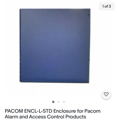 PACOM ENCL-L-STD Enclosure for Pacom Alarm and Access Control Products | eBay