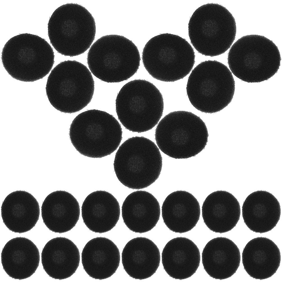 50pcs Earphone Pads Sponge Pad Sponge Ear Bud Pad Replacement Earbuds ...
